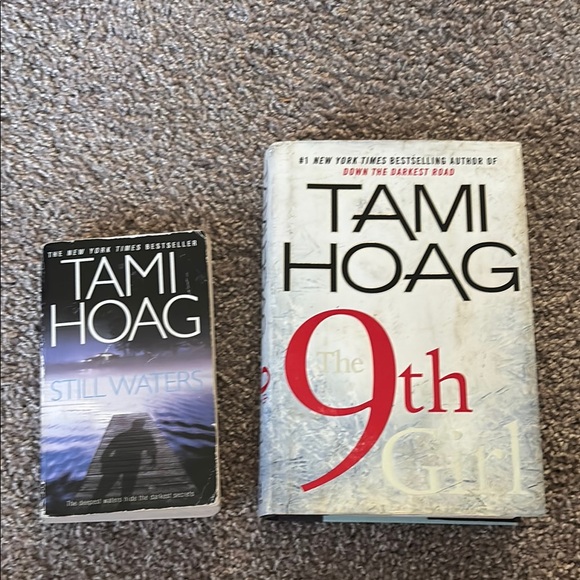Other | Tami Hoag Book Set The 9th Girl And Still Waters | Poshmark